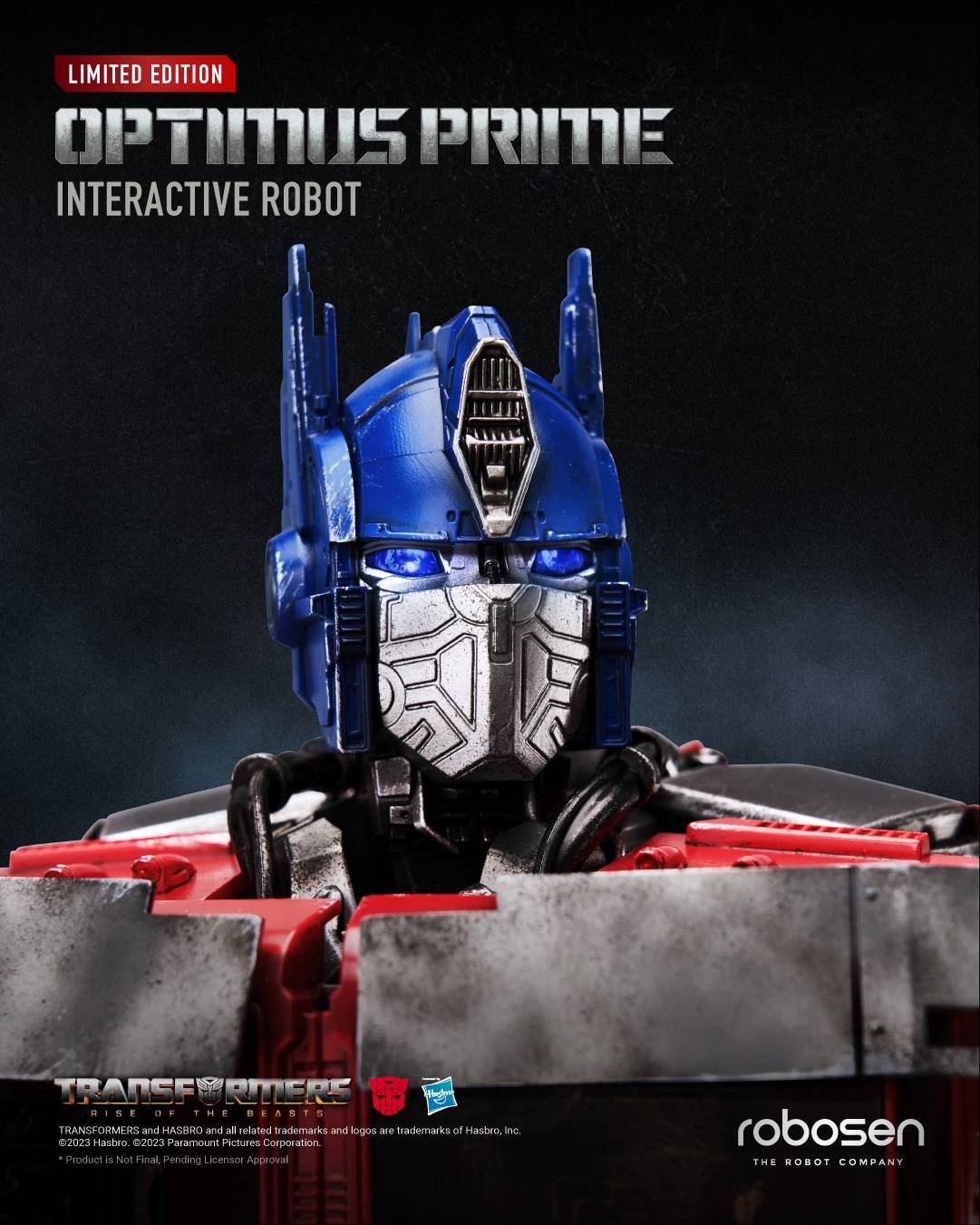 Optimus Prime (Limited Edition) - Robosen QTZPM Transformers Rise of ...