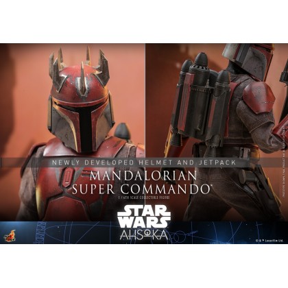 Mandalorian Super Commando - Hot Toys TMS127 Star Wars Ahsoka 1/6th scale Collectible Figure