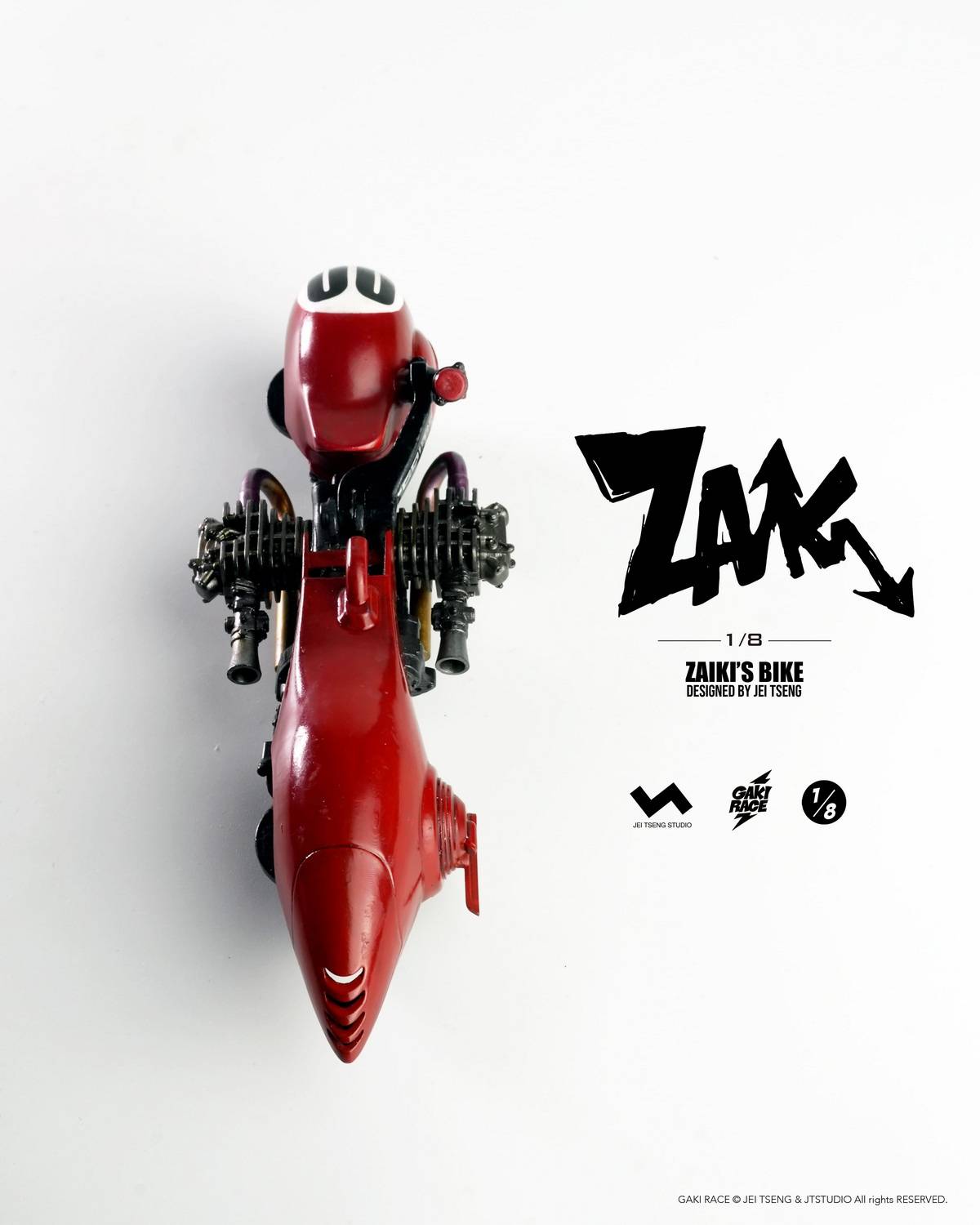 JT Studio 1/8th scale Gakirace - Zaiki Vehicle