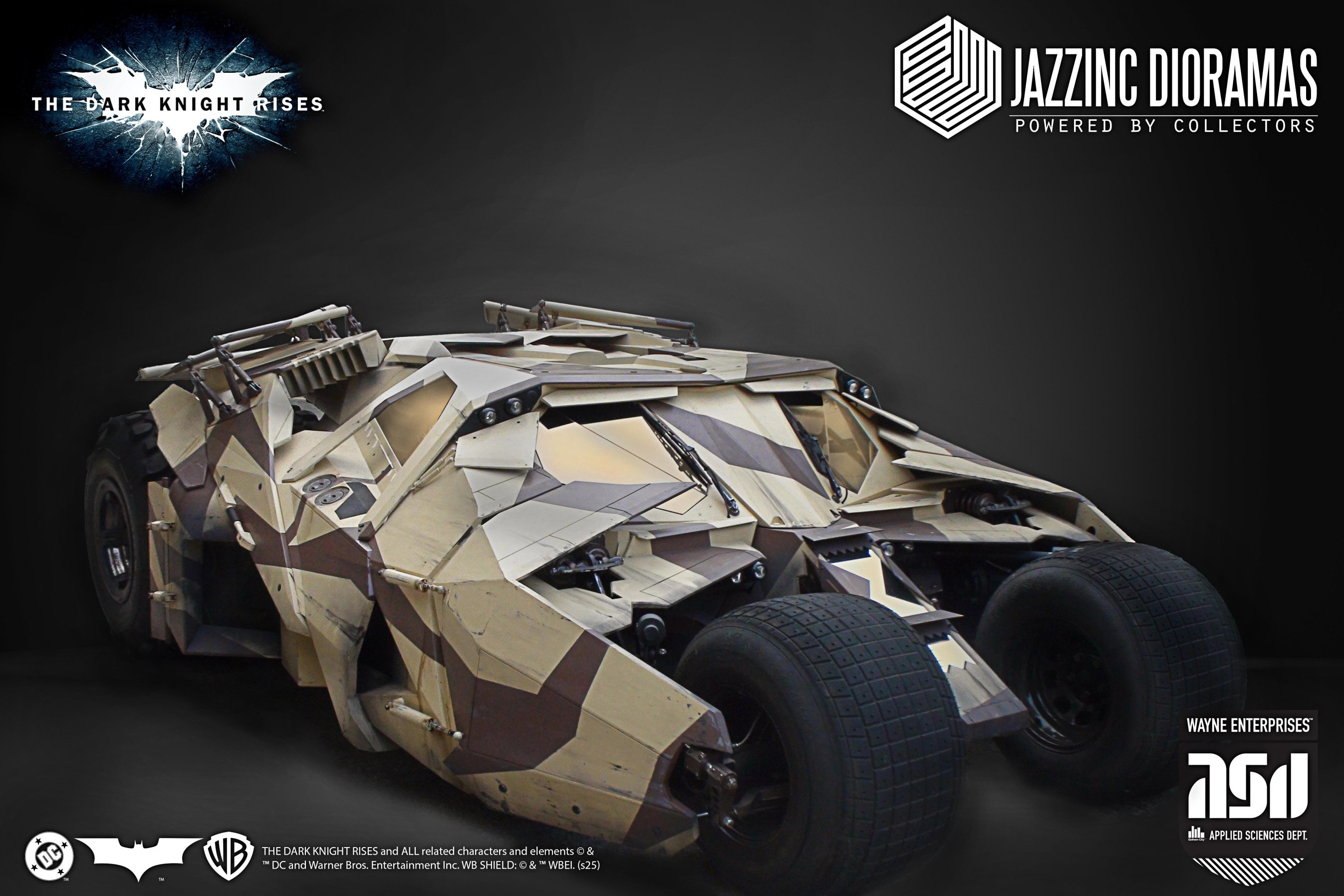 JazzInc Dioramas 1/6th Scale The Dark Knight Rises Regular “Camo ...